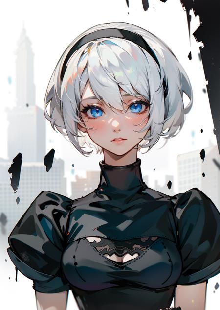 Nier Automata 2B (YoRHa No.2 Type.B) without blindfold - ver.A | Stable ... Nier Automata 2B (YoRHa No.2 Type.B) without blindfold - ver.A | Stable ...